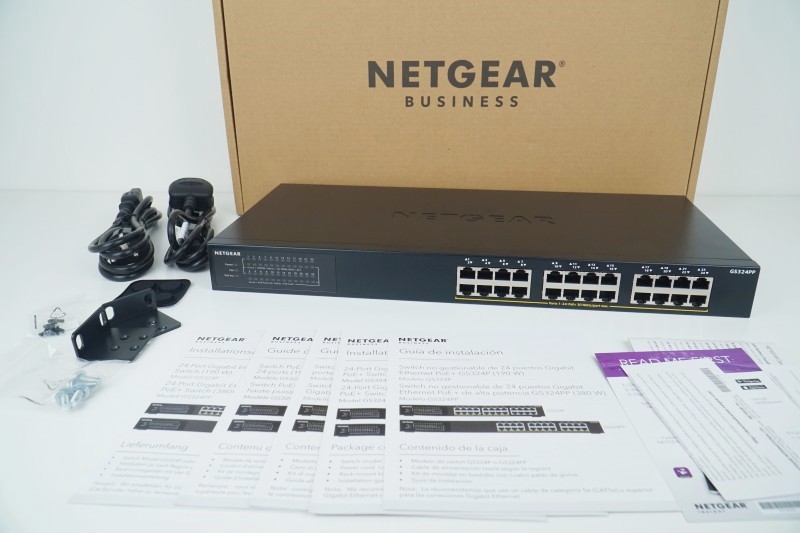 설치 부담은 줄이고 편의성은 키웠다, 넷기어 GS324PP