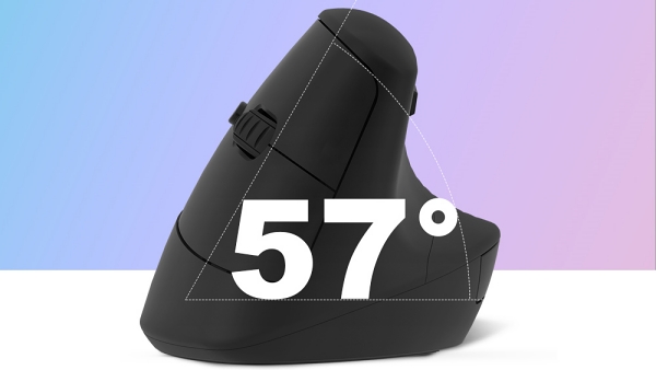 제닉스 STORMX VM1, 조작성 높이고 무게는 낮춘 버티컬 마우스