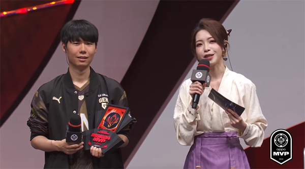 MSI 결승 MVP 젠지 리헨즈, "받을 줄 몰랐다. 감사하다"