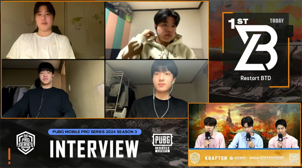 크래프톤 [PMPS] BTD, 안정적인 운영에 치킨 더하며 페이즈2 1일차 1위(종합)