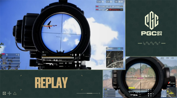 크래프톤 [PGC 현장] GF 매치3서 2위와 3위 가져간 광동-T1, 상위권 도약